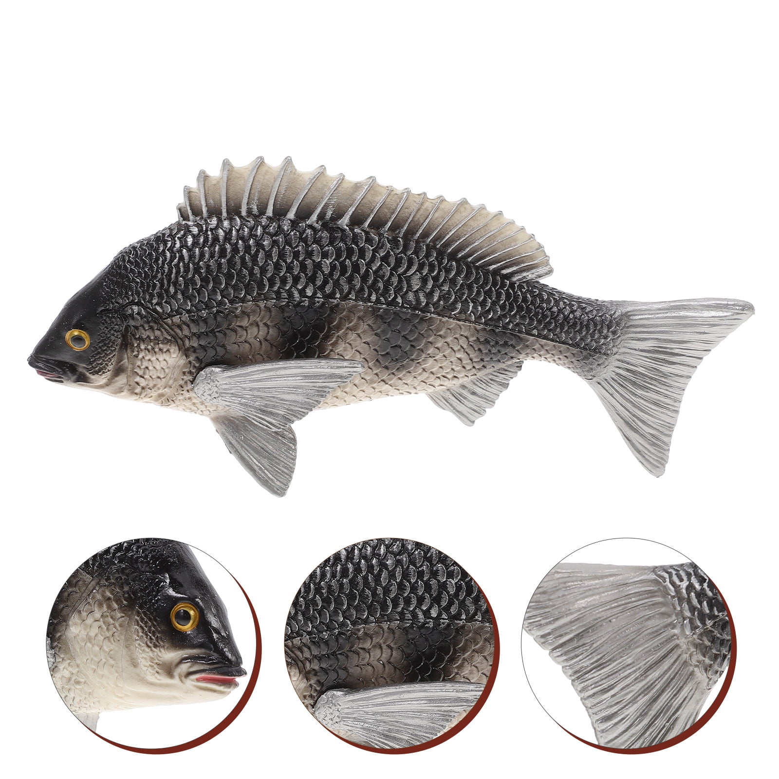ifundom Solid Marine Animal Model Plastic Fish Decor for Children's ...