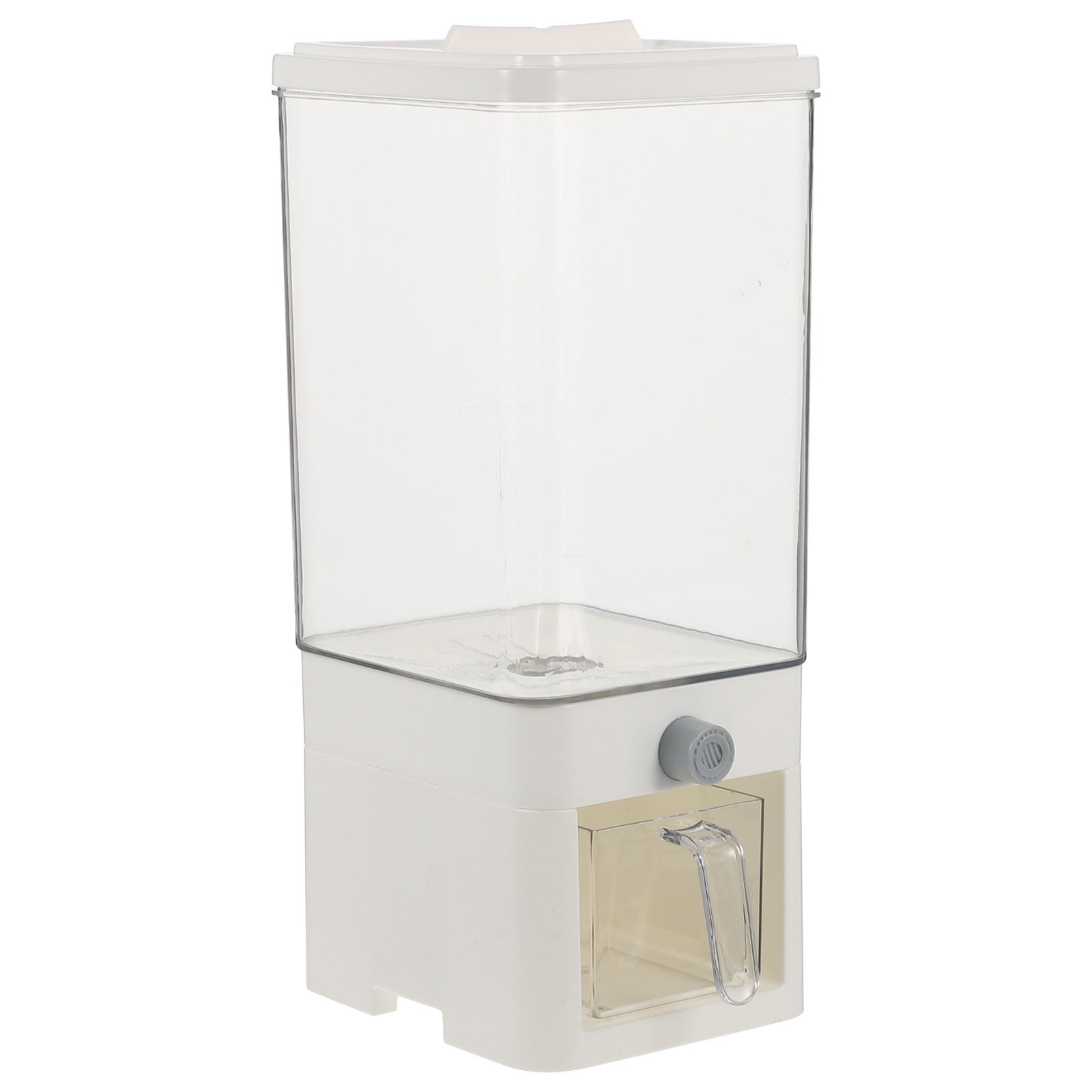 ifundom Rice Dispenser 3.75L Cereal Dispenser Countertop Lentil Storage ...