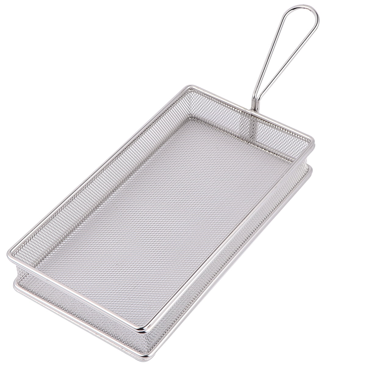 ifundom Stainless Steel Frying Basket Strainer Food Colander Mesh Fry ...