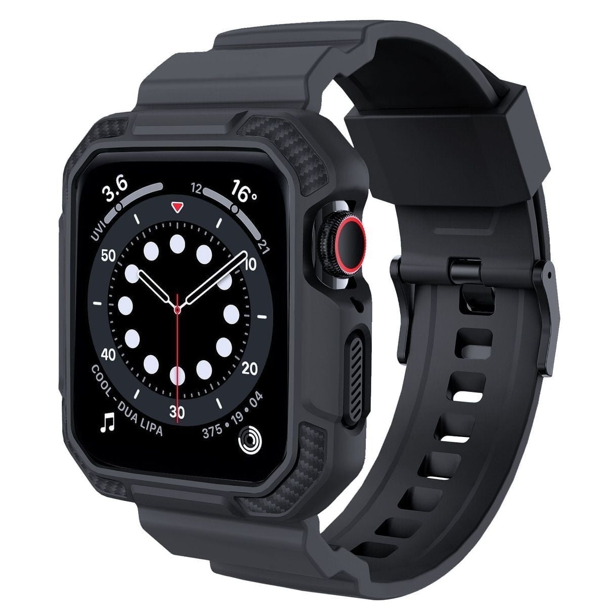 Ightup Silicone Apple Watch Case Wristwatches Band, For Apple Watch ...