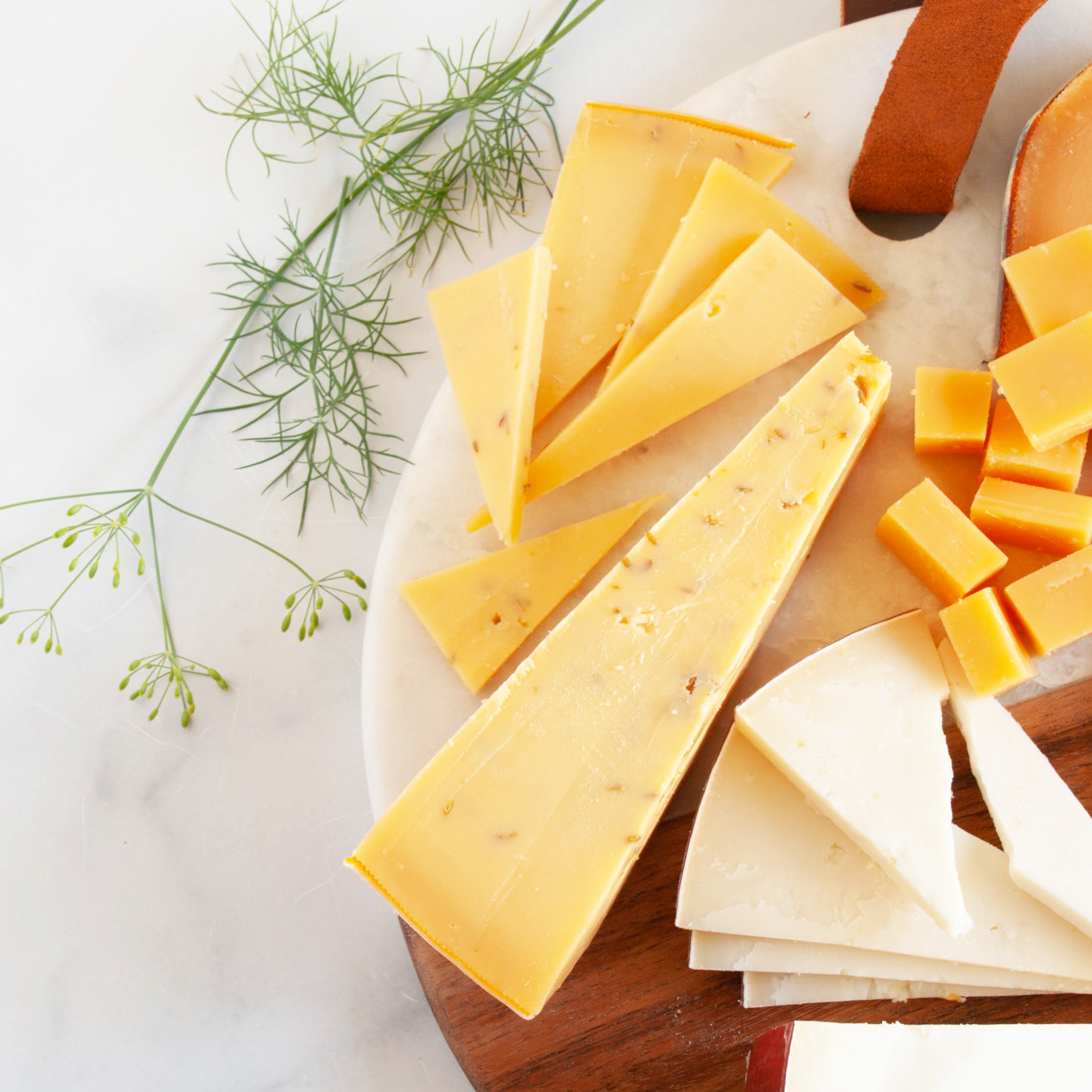 Igourmet Leyden Cheese, Dutch Gouda with Cumin Aroma, 5 Pound Cut, Firm ...