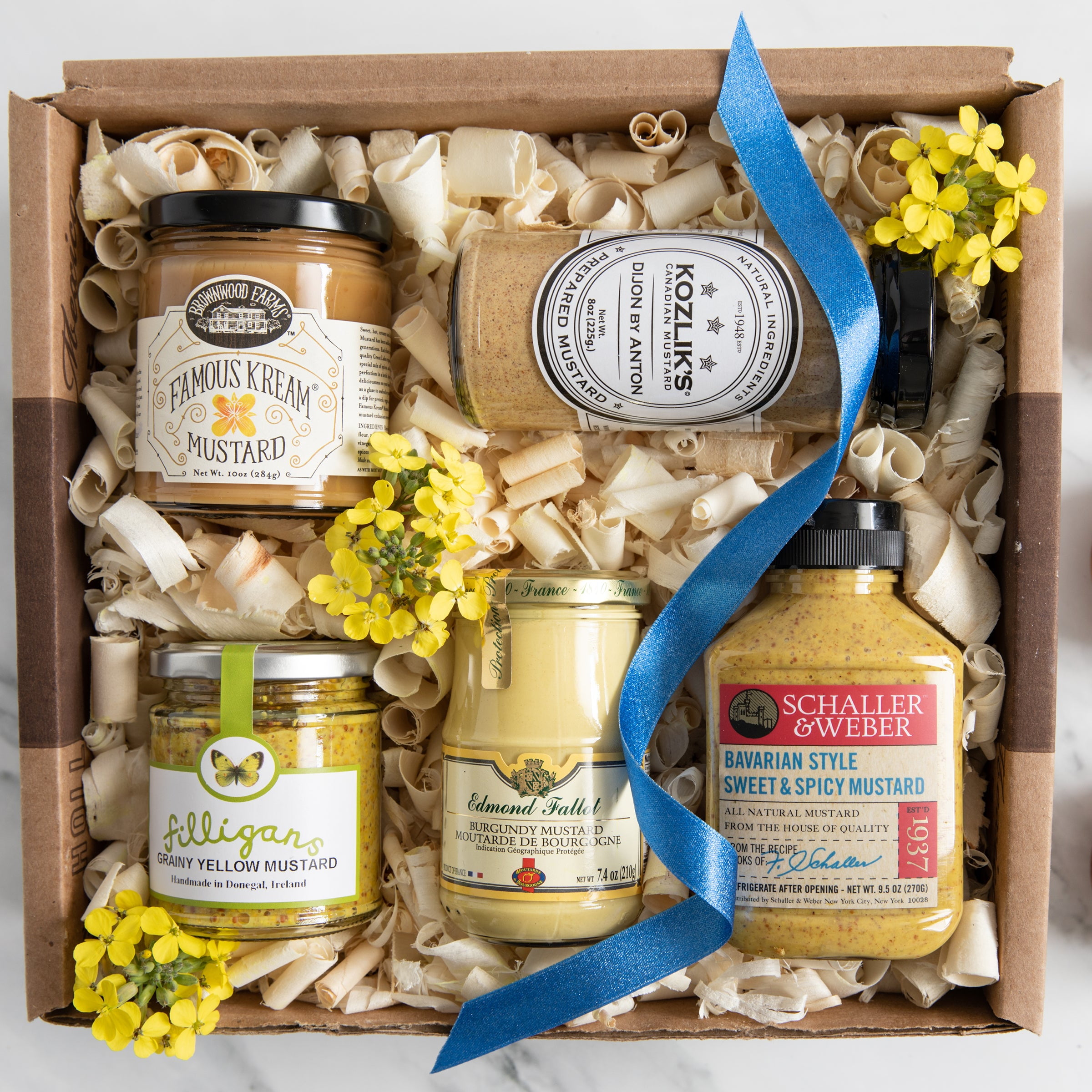 igourmet Mustards of The World Gift Box - This assortment covers a ...