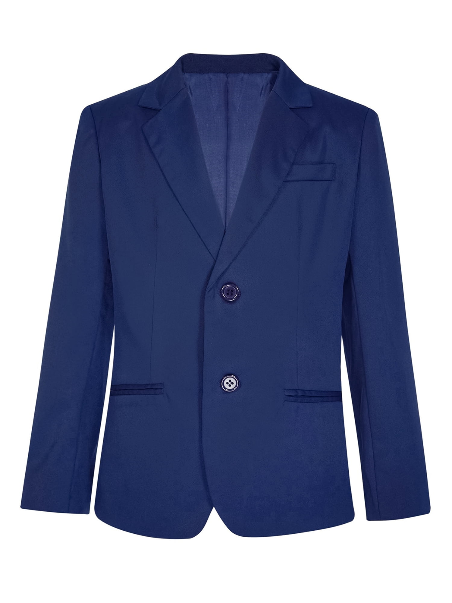 iiniim Boys Classic Fit Sport Blazer Long Sleeve Lapel Suit Jacket ...