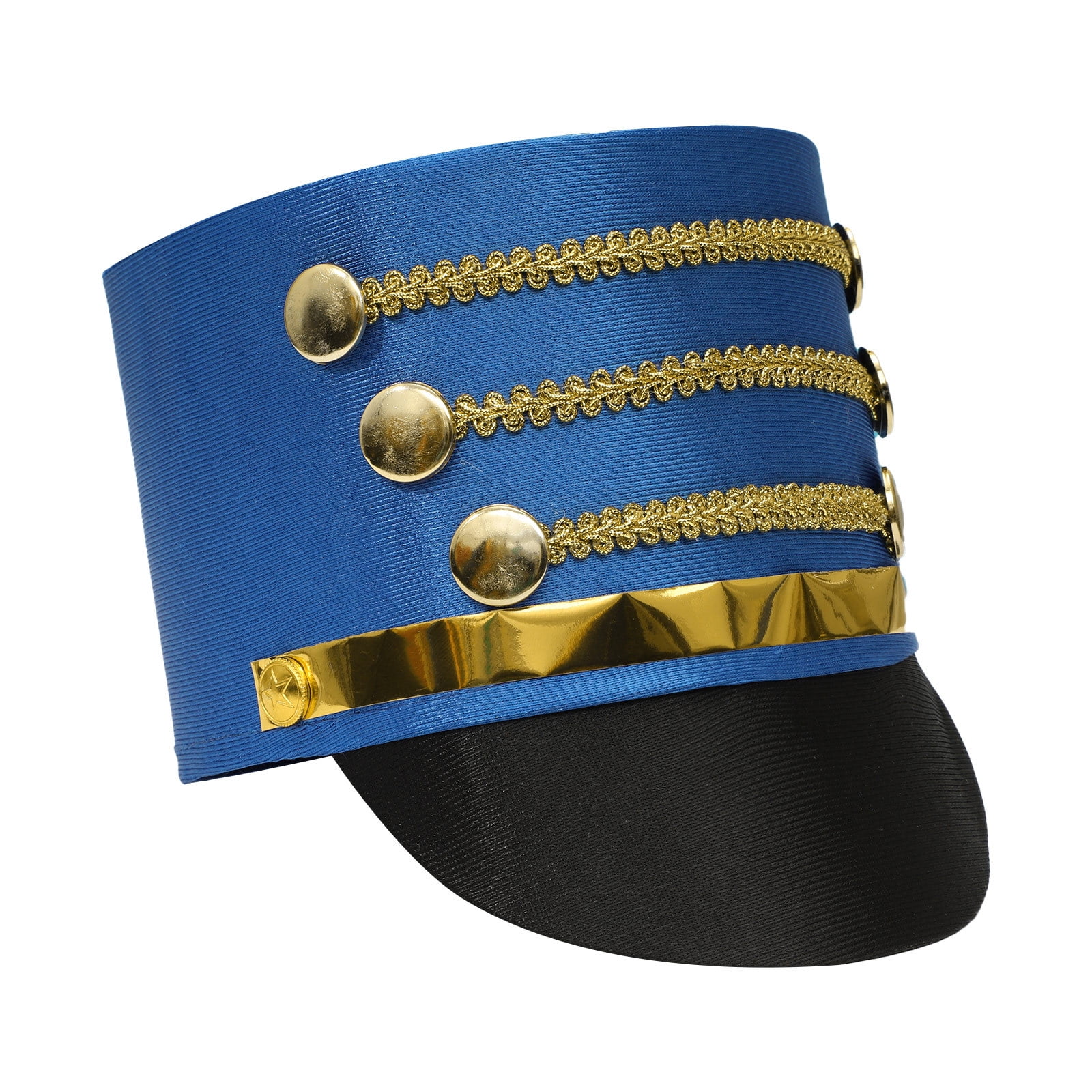 iiniim Deluxe Ringmaster Top Hat Conductor Hat Band Major Hat Orchestra ...