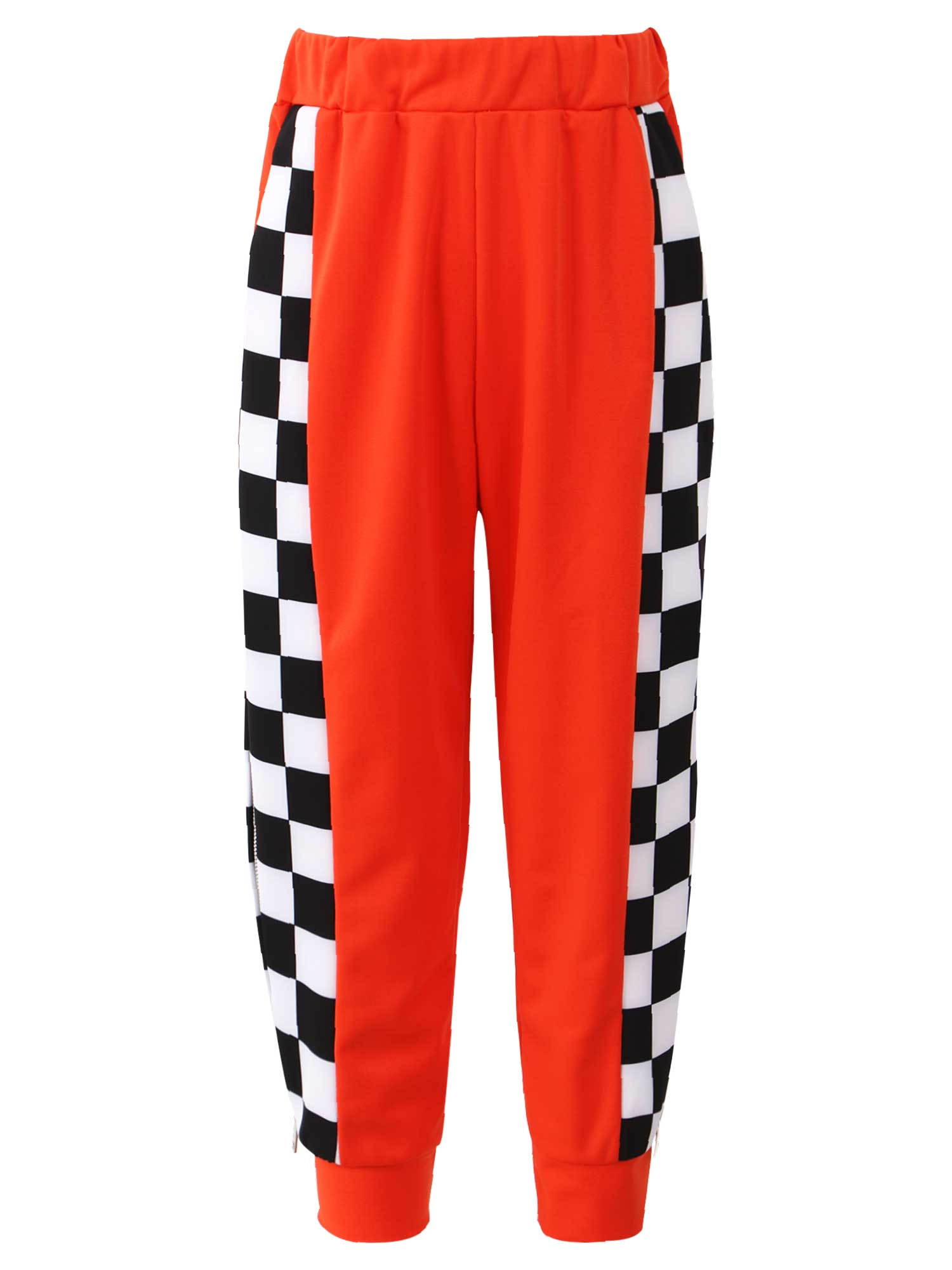 iiniim Girls Fashion Plaid Print Cargo Pants Elastic Waist Baggy ...