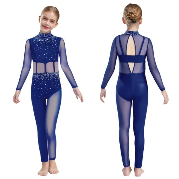 iiniim Gymnastics Jumpsuit for Girls Bodysuit Figure Skating Leotard ...
