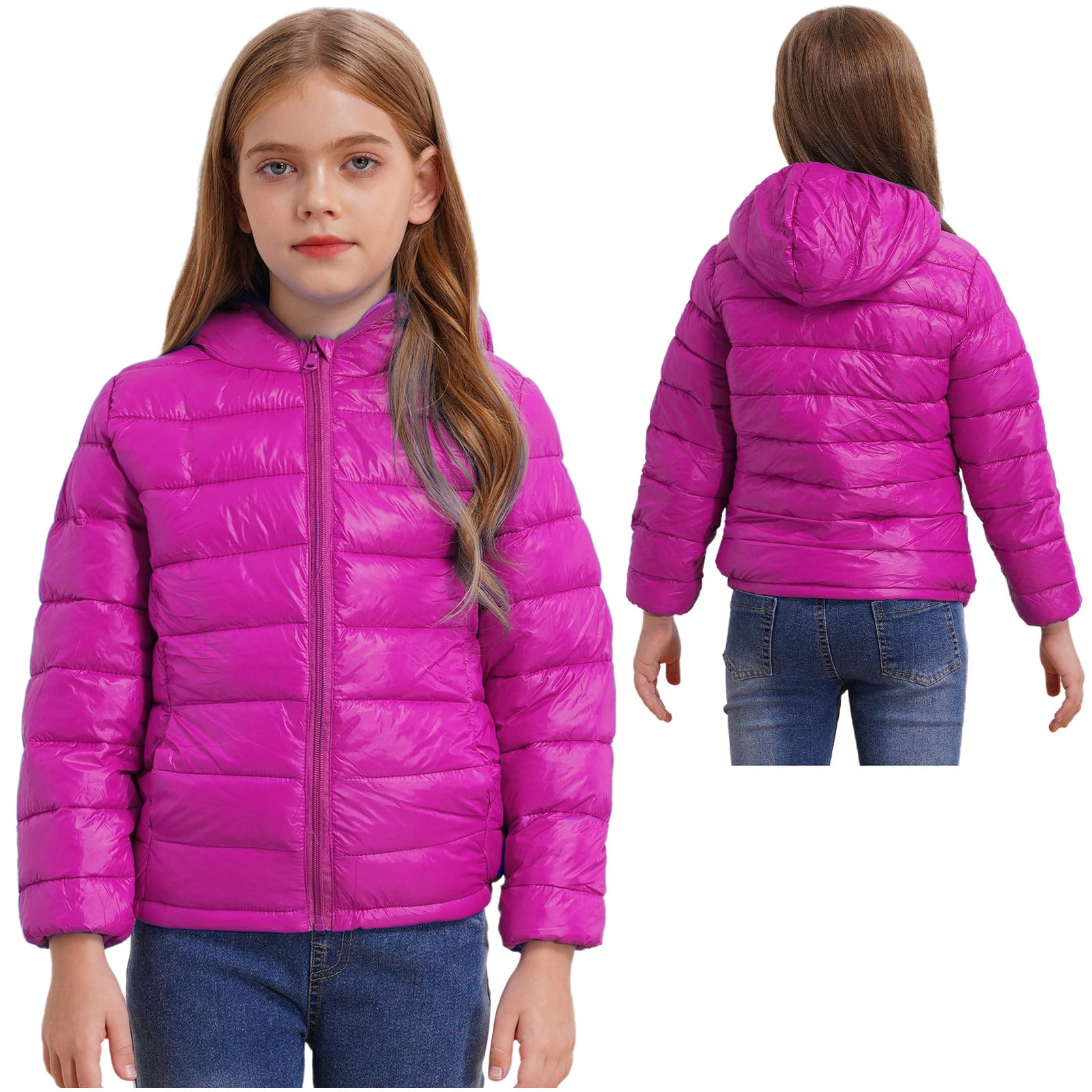 iiniim Kids Boys Girls Winter Coats Windproof Lightweight Puffer Jacket ...