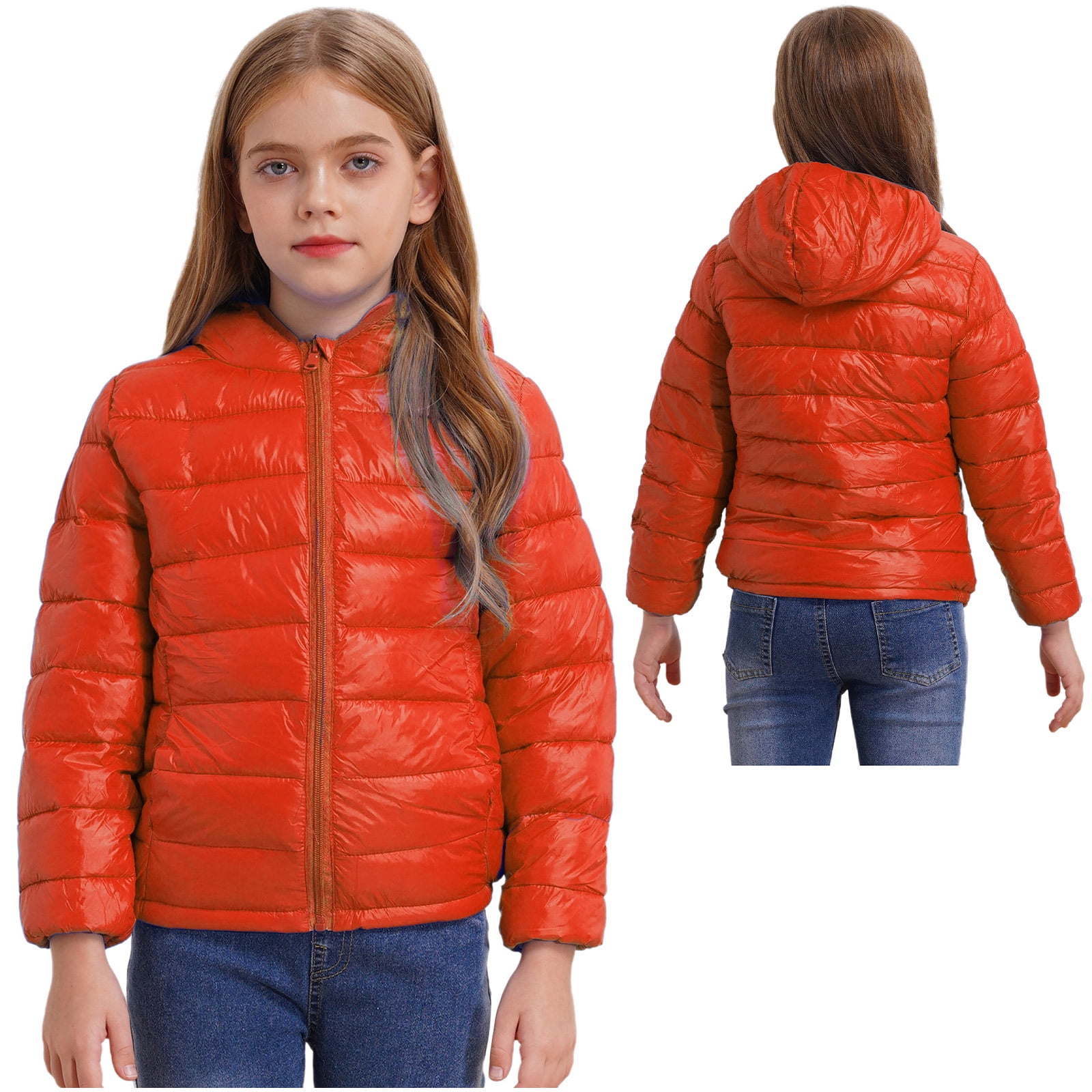 iiniim Kids Boys Girls Winter Coats Windproof Lightweight Puffer Jacket Down Coat Outerwear 3-16 ...