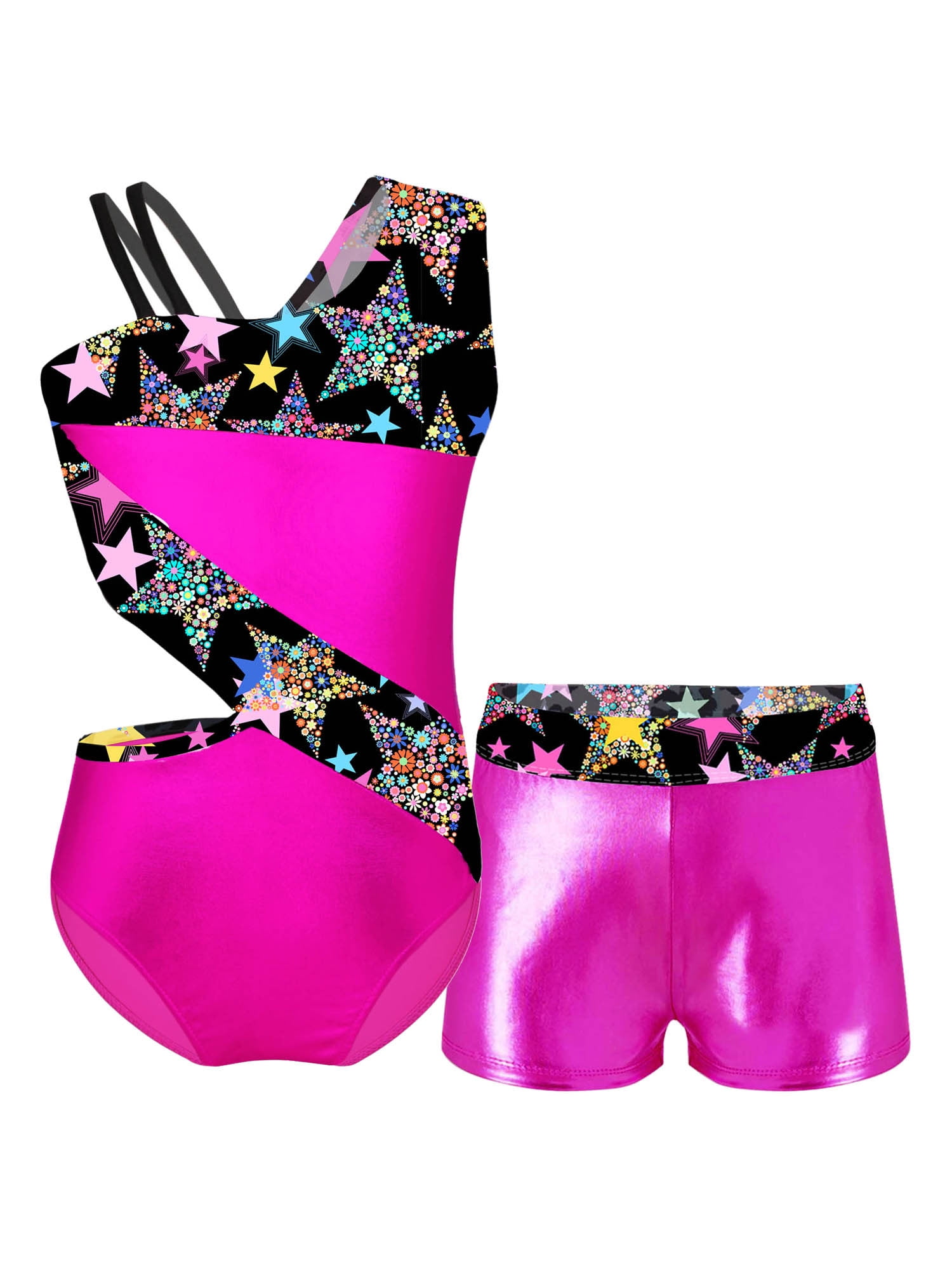 iiniim Kids Girls Gymnastics Outfits Athletic Tank Top Leotard and ...