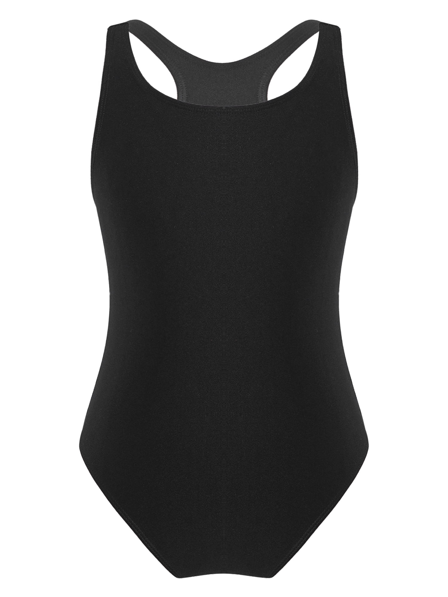 iiniim Kids Girls Keyhole Racer Back Swimsuit Bathing Suit Quick Dry ...