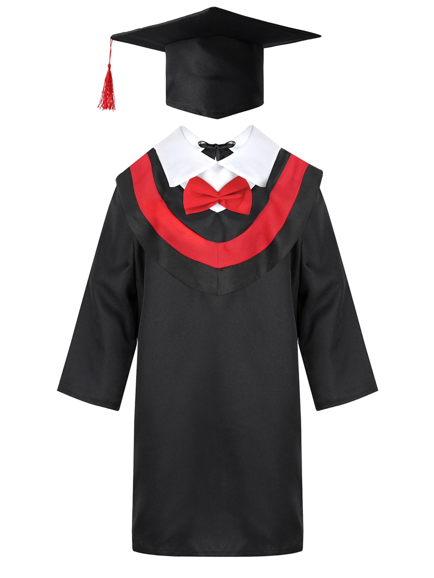 iiniim Kids Graduation Gown and Cap Tassel Sets for Nursery Academic ...