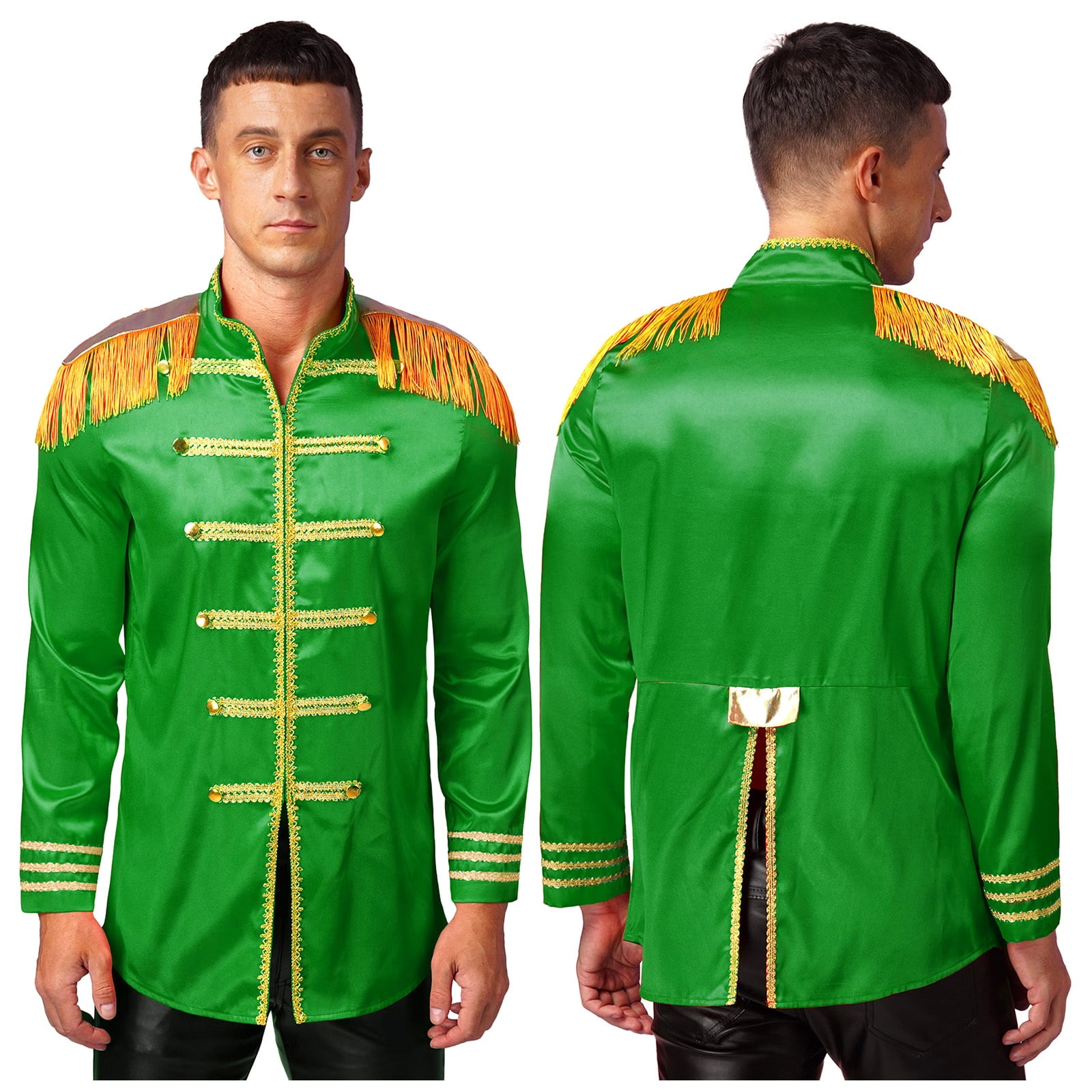 iiniim Men's Halloween SGT Sergeant Pepper Costume Budget Jacket ...