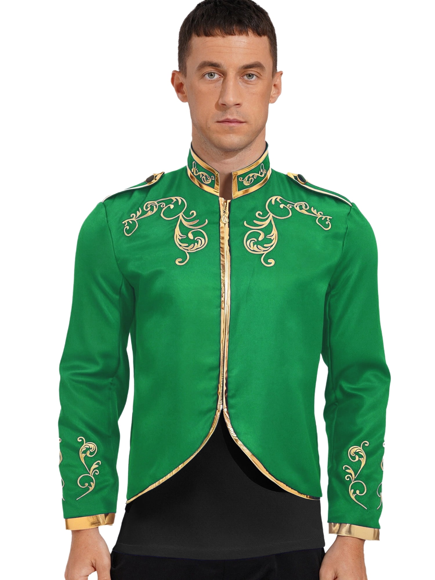 iiniim Men's Medieval Royal Palace Prince Costume Victorian Gold ...