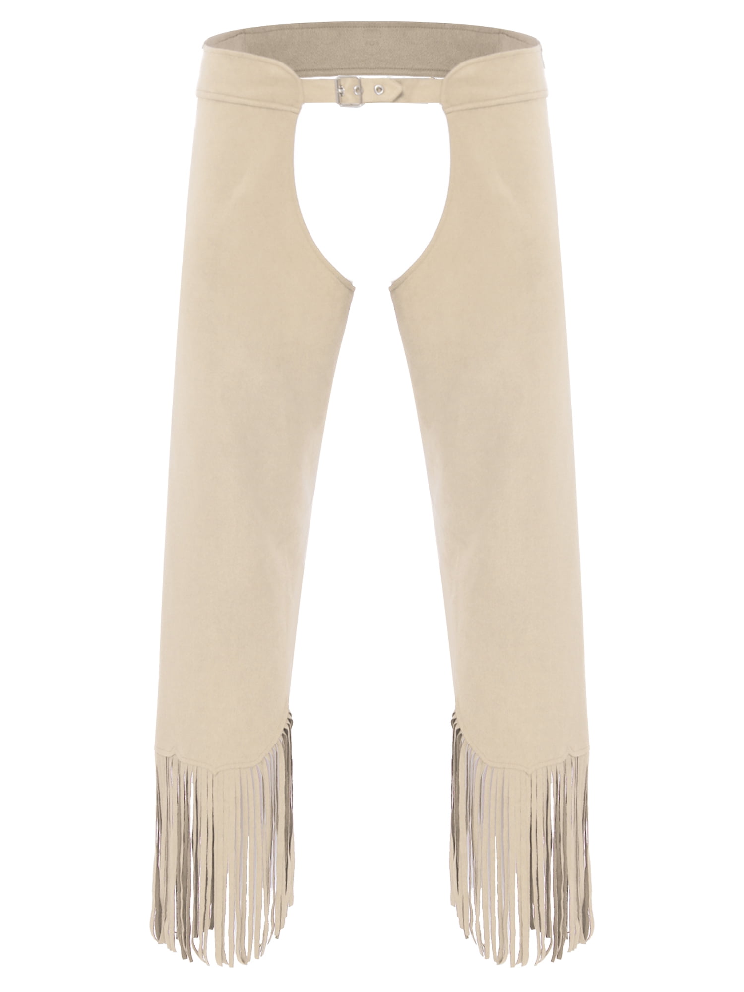 iiniim Mens Vintage Cowboy Chaps Western Style Fringe Overpants For ...