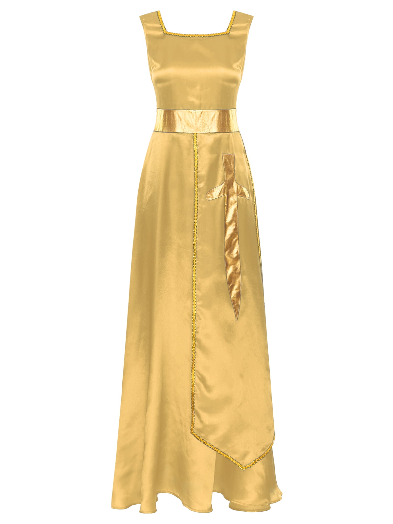 iiniim Women's Sleeveless Tunic Overlay Dance Cover Up Maxi Dress ...