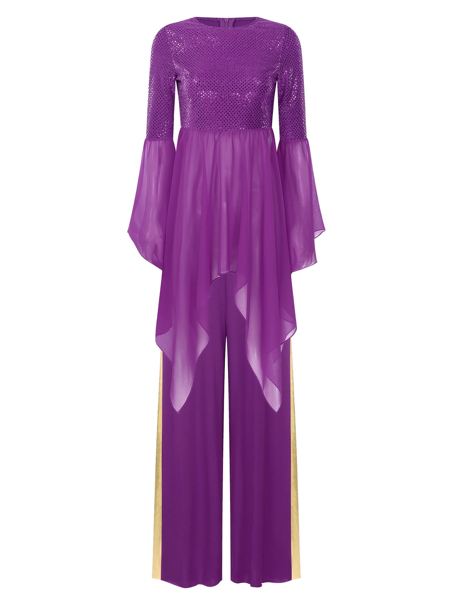 iiniim Womens Celebration of Spirit Dance Tunic with wide-Leg pant ...