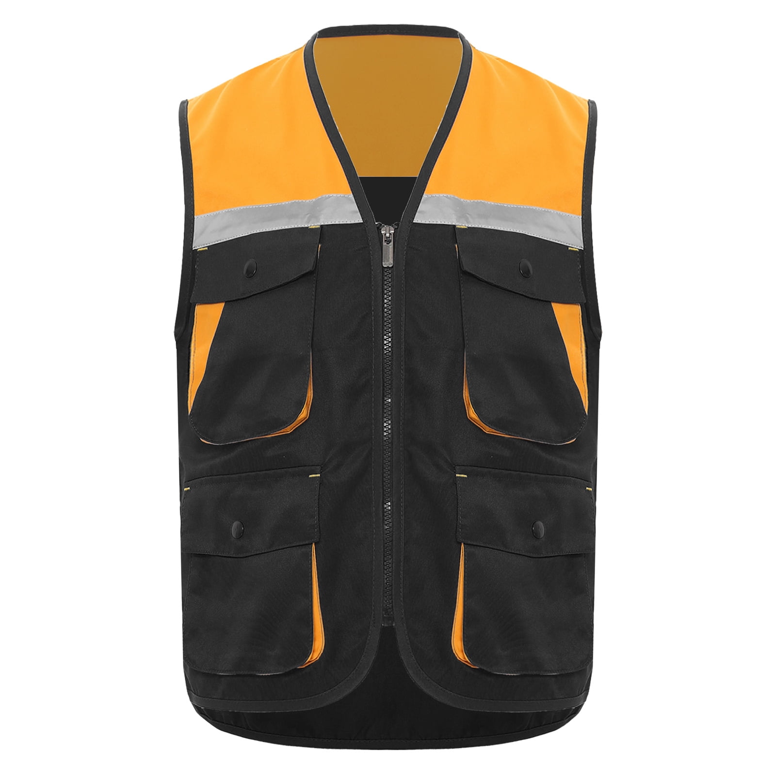 iixpin Men and Women Reflective Safety Vest High Visibility ...