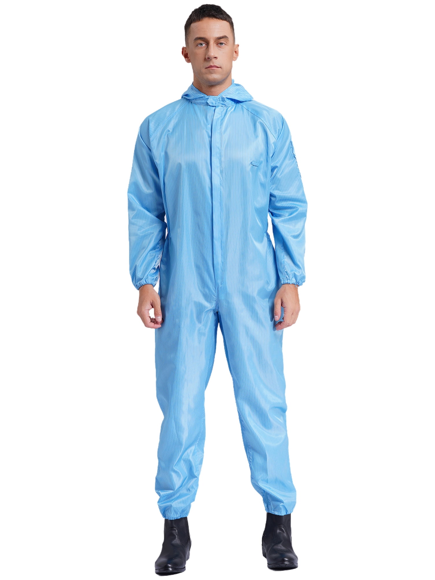 iixpin Men's Work Overalls One Piece Mechanics Workwear Lightweight ...