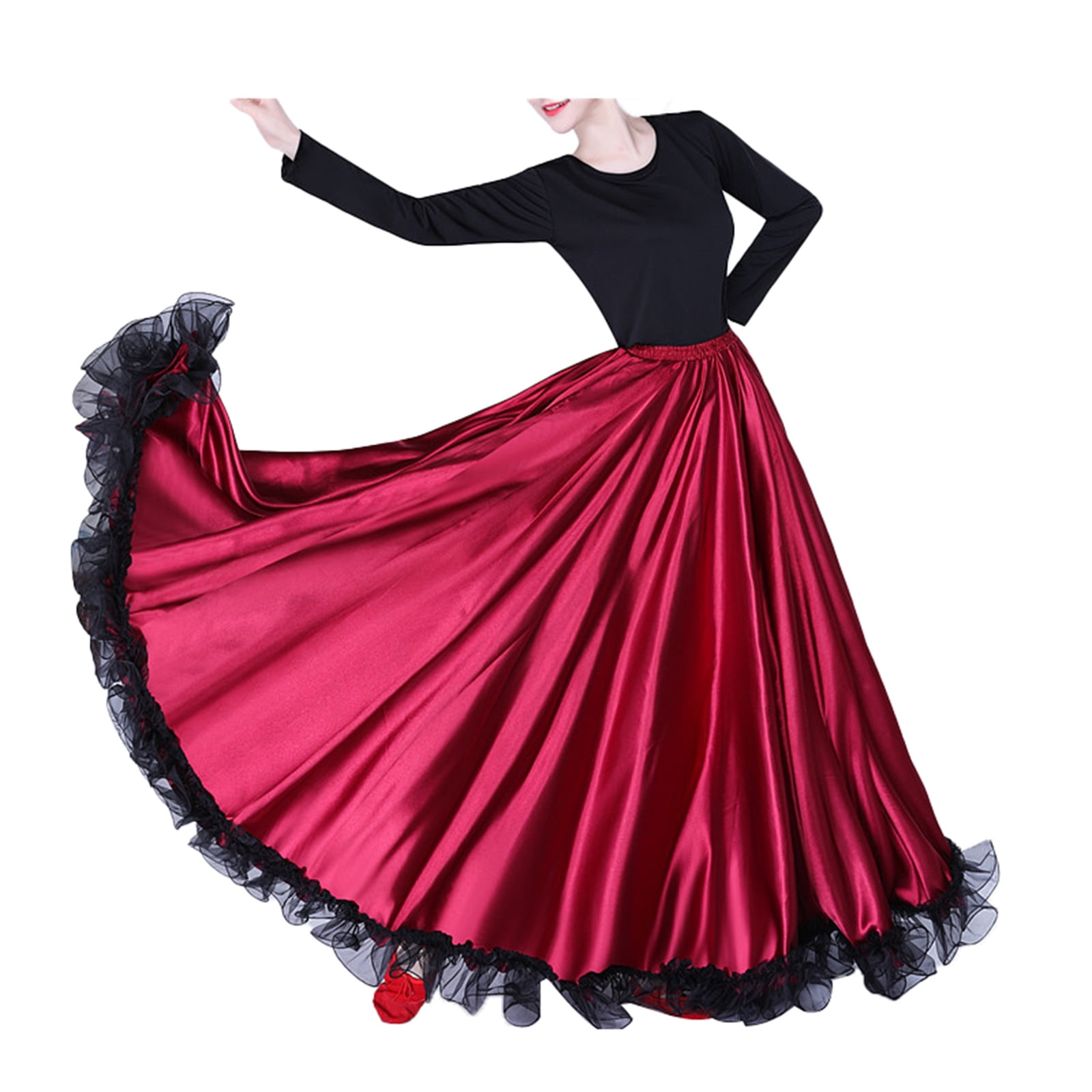 iixpin Women Long Folklorico Dance Skirts Spanish Bull Folkloric ... iixpin Women Long Folklorico Dance Skirts Spanish Bull Folkloric ...