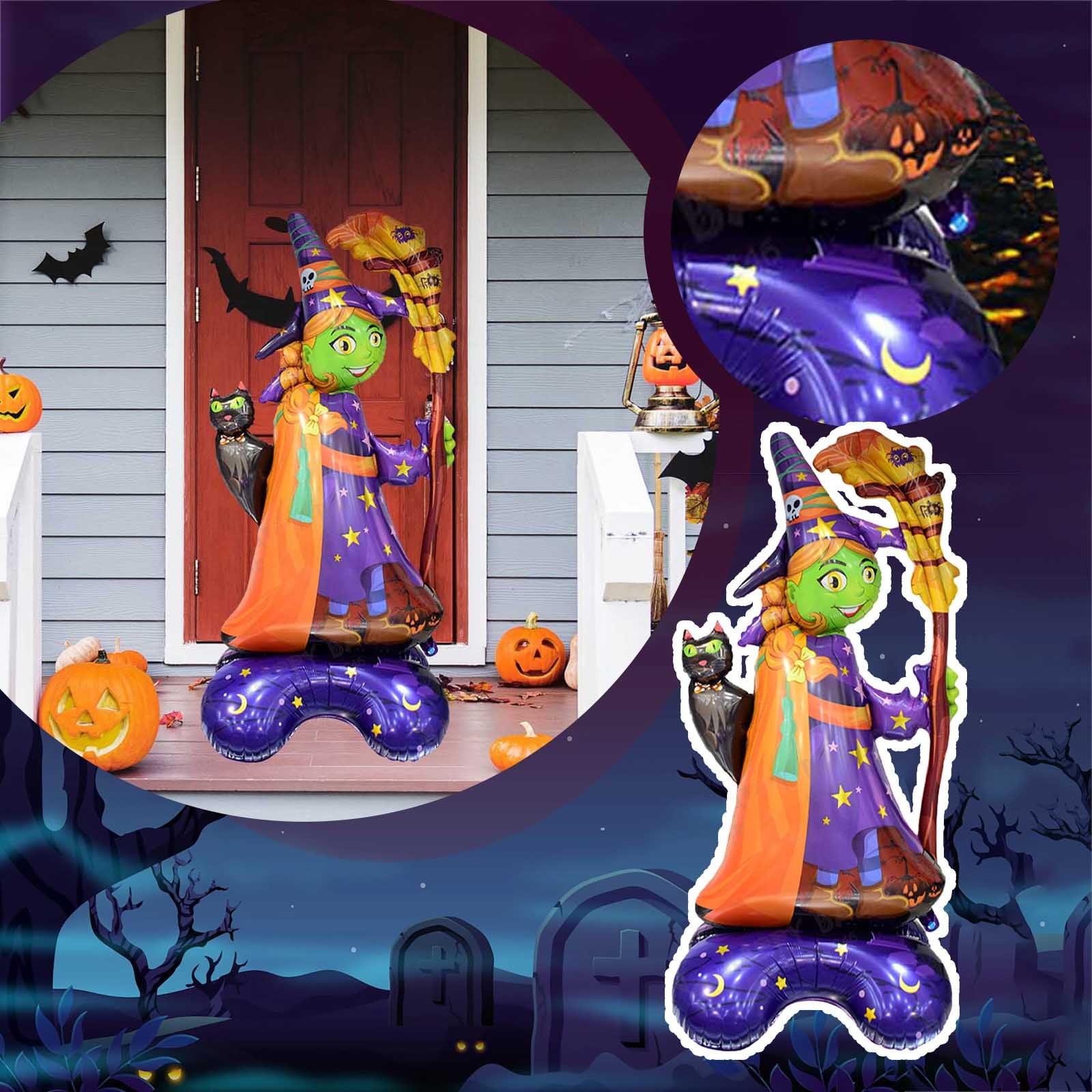 iju7gthy Balloons Themed Party Fun Filled Ghostly Inflatables - Walmart.com