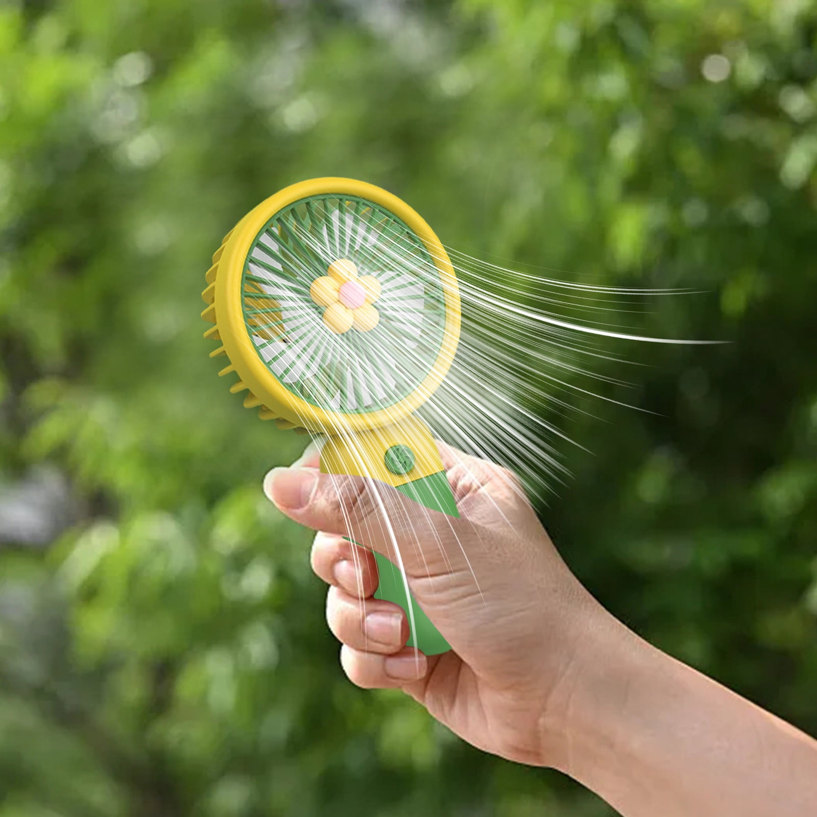 iju7gthy Fan 500mah Rechargeable Personal Fan Summer USB Charging ...