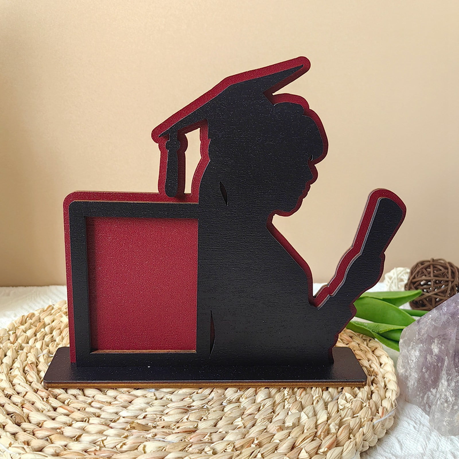 iju7gthy Halloween DIY Graduation of School 2024 Wooden Photo Frame ...