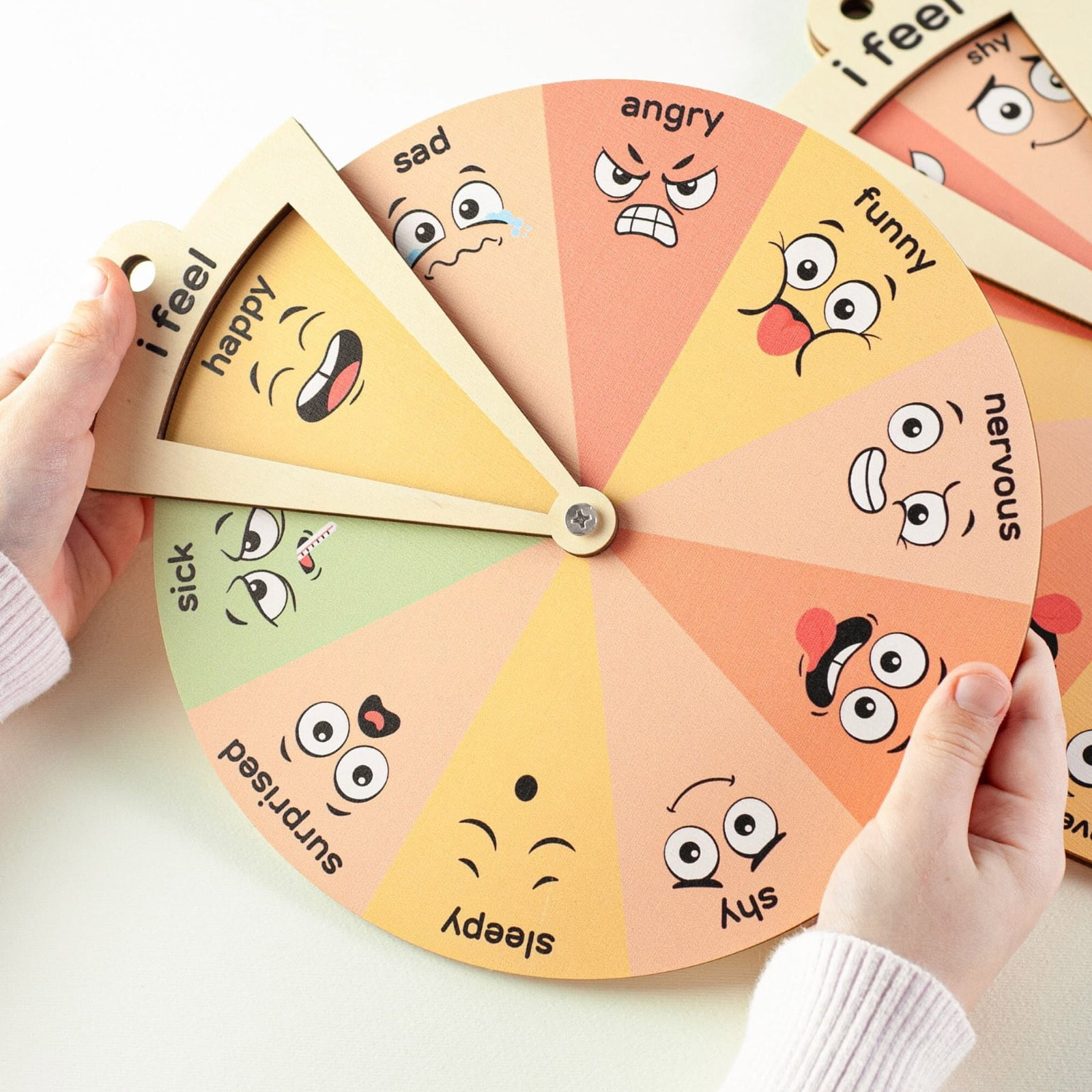 iju7gthy Montessori Toys 2 Years Old Preschool Teacher Gifts Emotion ...