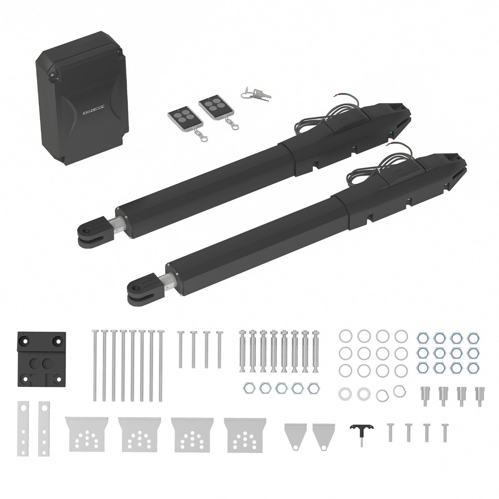 ijuicy 200 Dual Automatic Gate Openers, Heavy Duty Swing Gate Openers ...