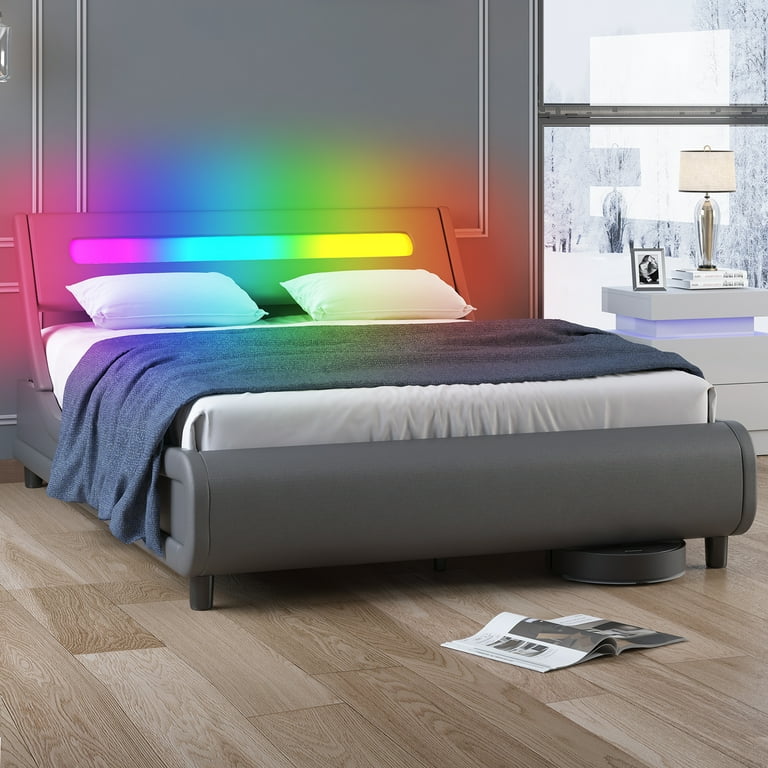 King bed frame headboard compatible store