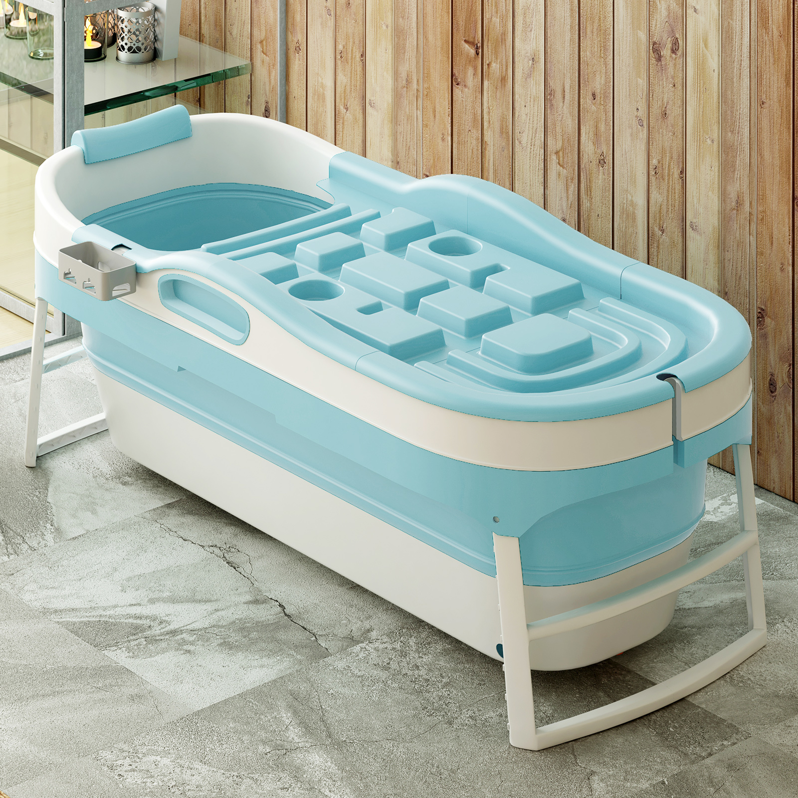 Kinro W2754A LH-SPK ABS Bath Tub with Apron - 27 in. x 54 in., Left ...