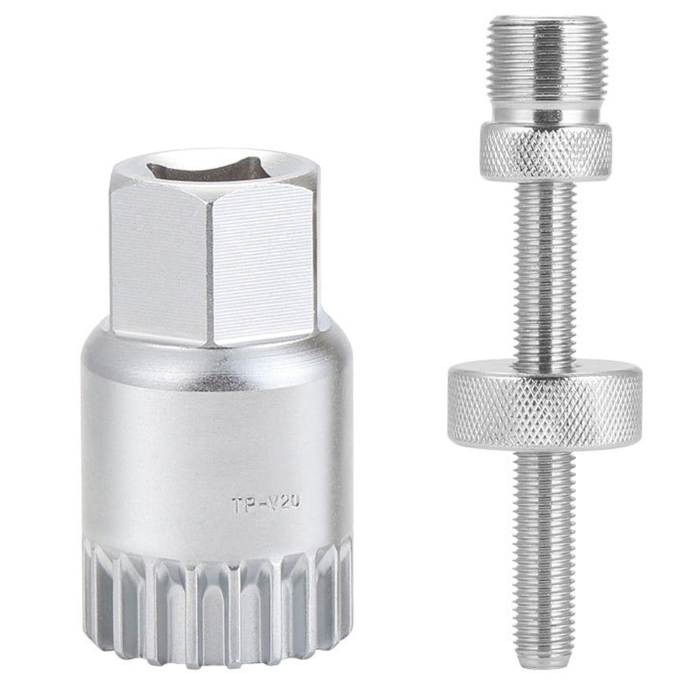 ikailun Bike Middle Shaft Sleeve Removal Tool 20-Tooth Square Hole ...