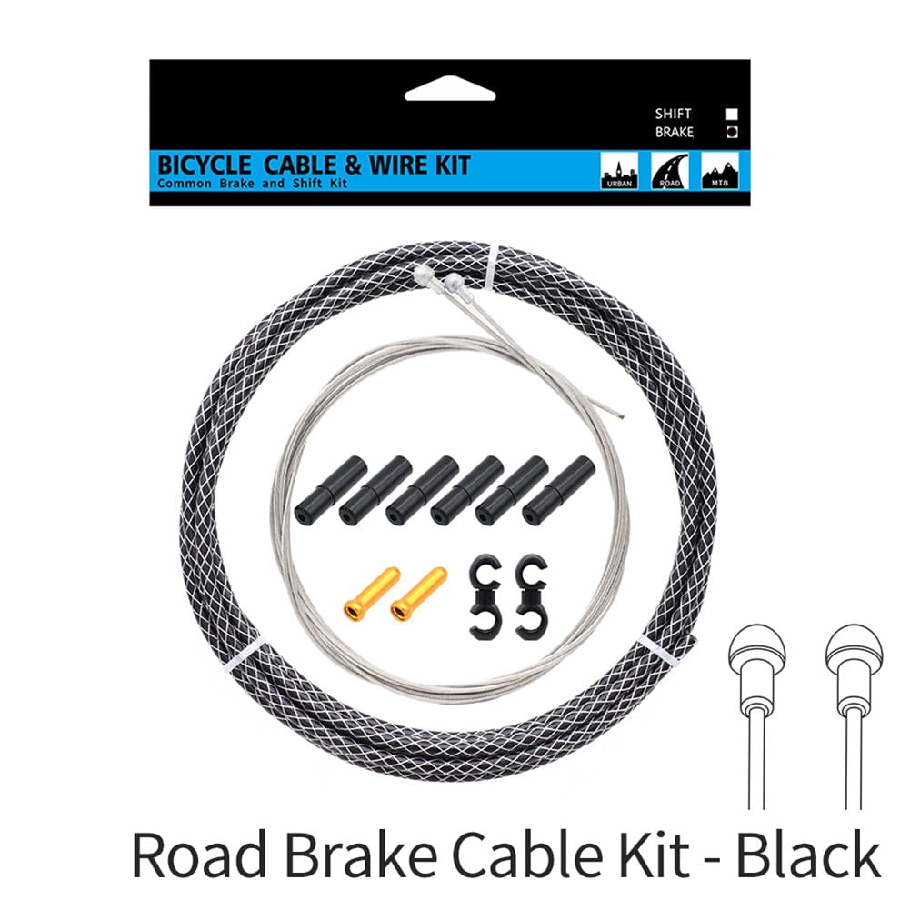 ikailun Mtb Road Bicycle Bike Brake Cable Kit Control Line Shift ...