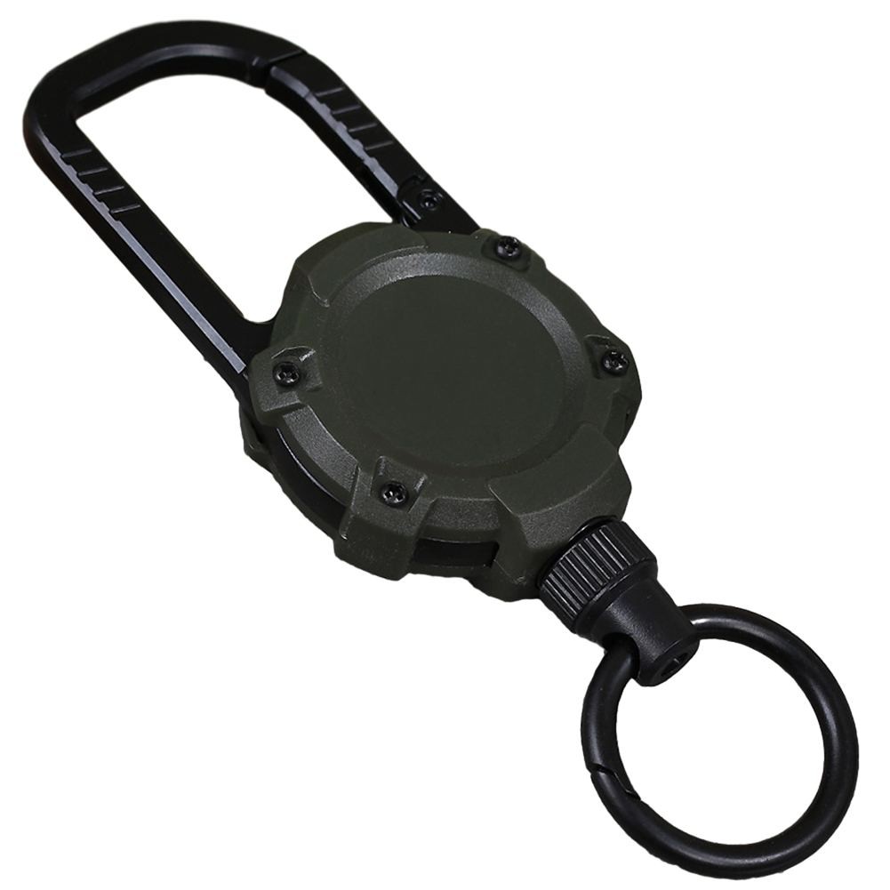 ikailun Retractable Pull Keychain Easy-To-Pull Buckle Anti-Lost Heavy ...