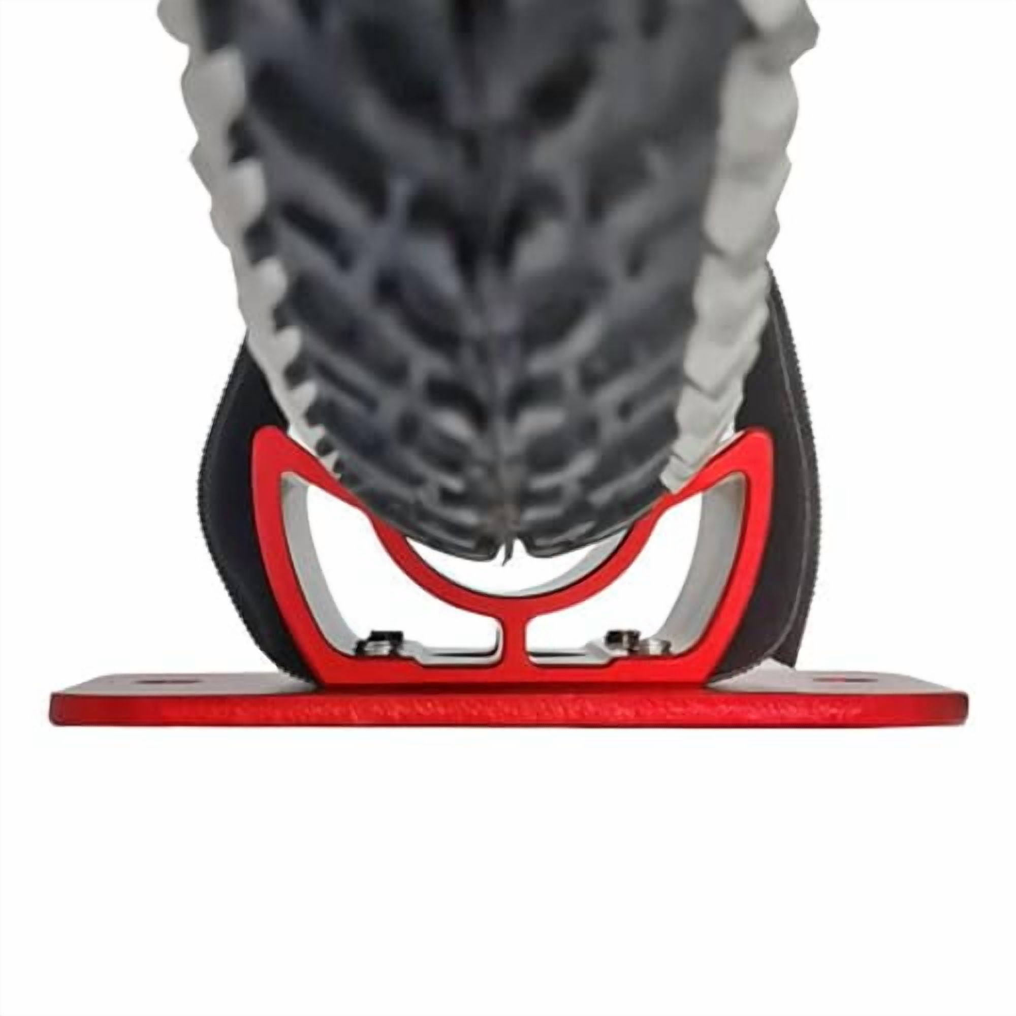 ikasus Car Bike Rear Wheel Rack Mount, Aluminum Alloy Rooftop Carrier ...