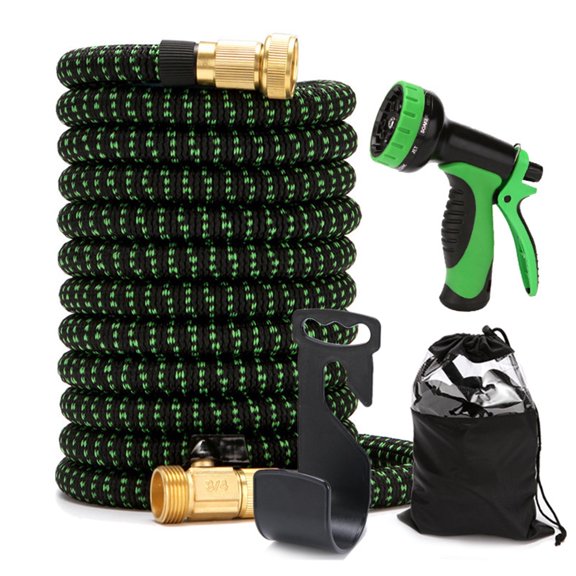 SUNDAN Expandable Garden Hose 25ft No Kink Flexible Water Hoses for ...