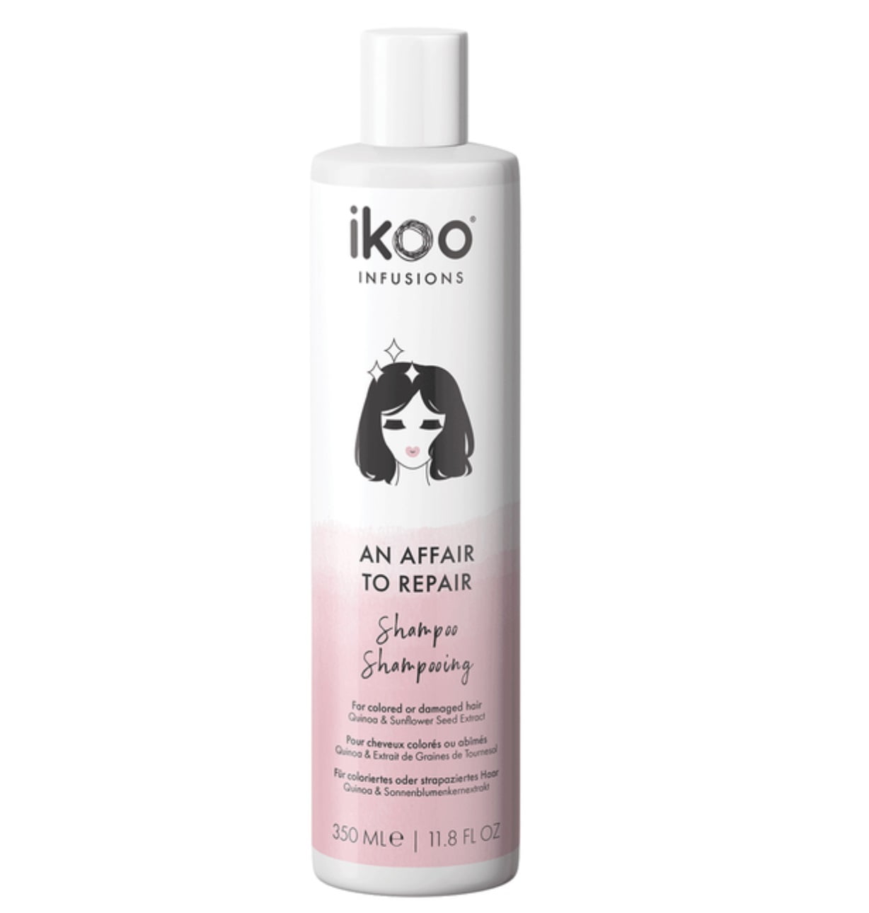 ikoo An Affair To Repair Shampoo For Colored Or Damaged Hair, 11.8 Fl Oz - Walmart.com