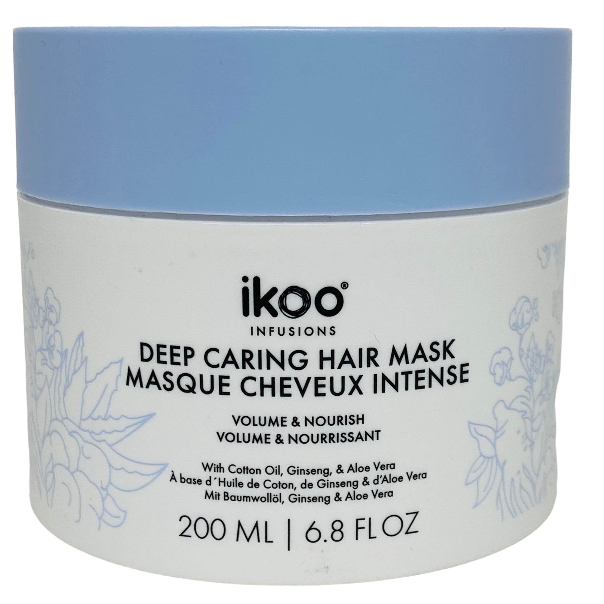 ikoo infusions - Deep Caring Hair Mask - Volume & Nourish 6.8 fl oz ...