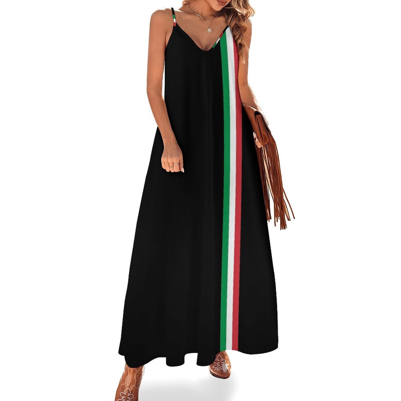 il Tricolore Italian Flag Design Sleeveless Dress Party dresses for ...