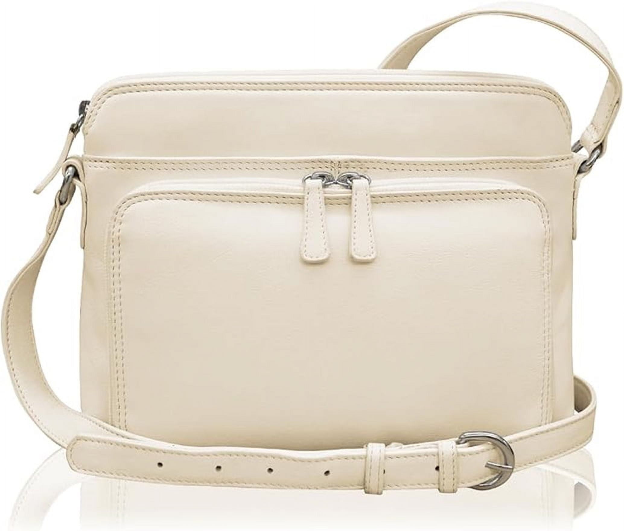 ili New York Genuine Leather RFID Blocking Crossbody Shoulder Bags for ...