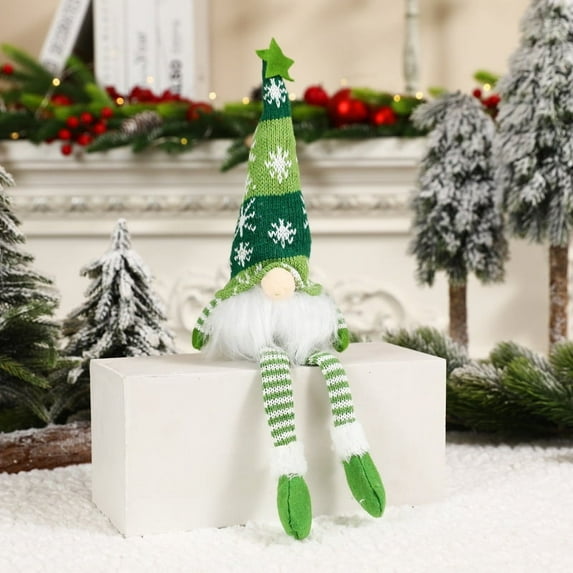 illuminated Rudolph Doll elf Dwarf Tabletop Christmas Plush Decoration ...