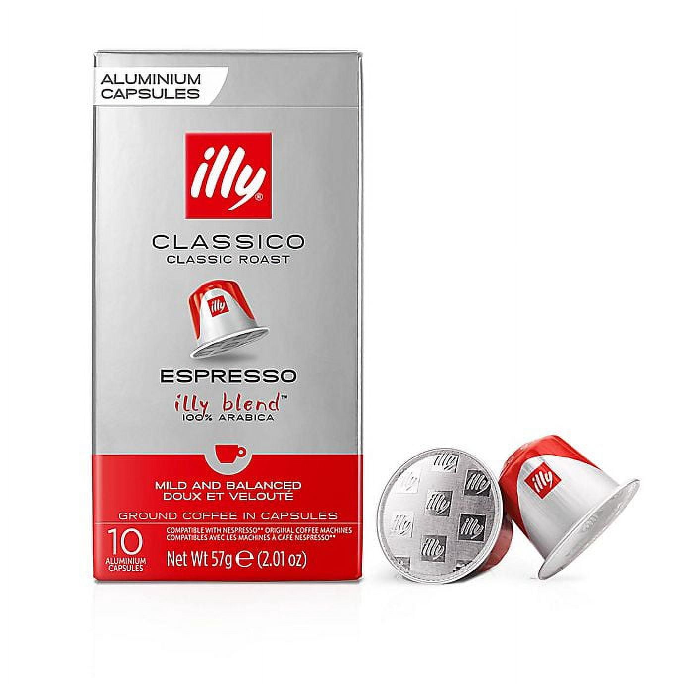 illy Classico Coffee Espresso Capsules 10-Count - Walmart.com