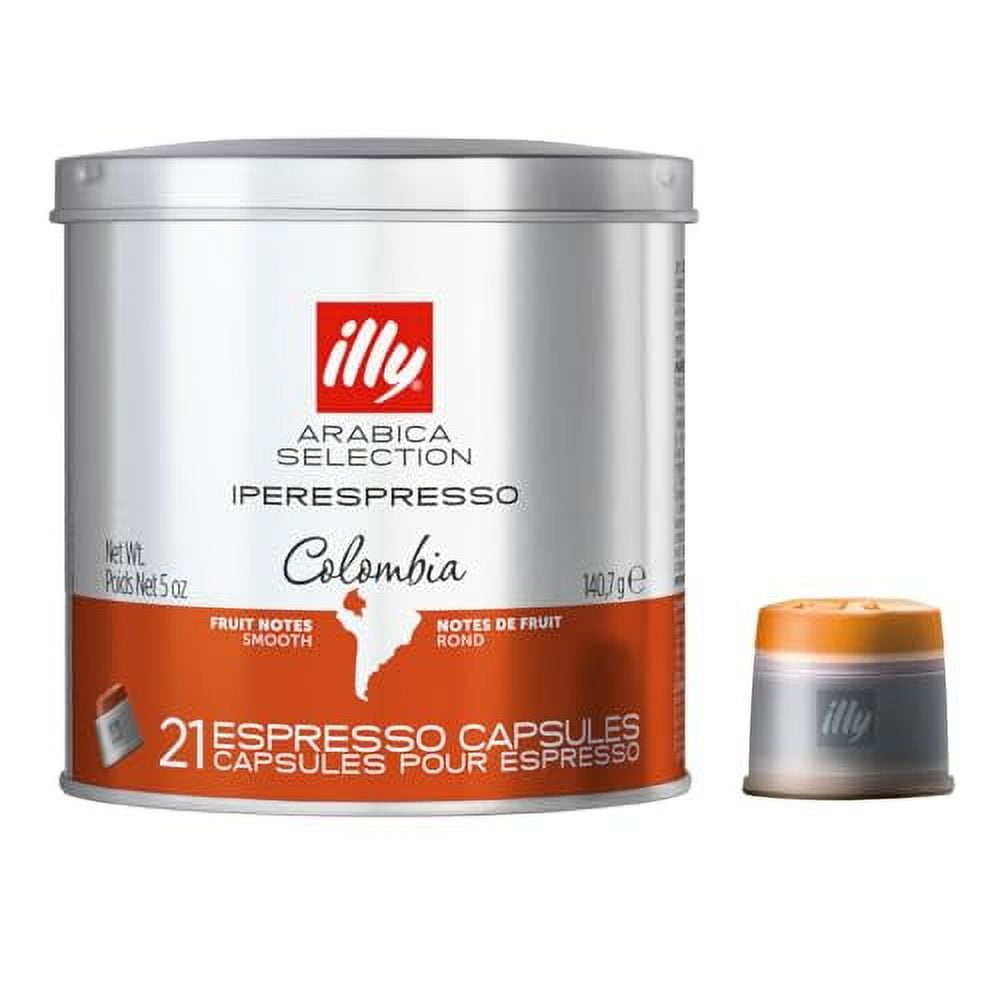 illy Coffee, Arabica Selection Colombia Espresso Capsules, Single ...