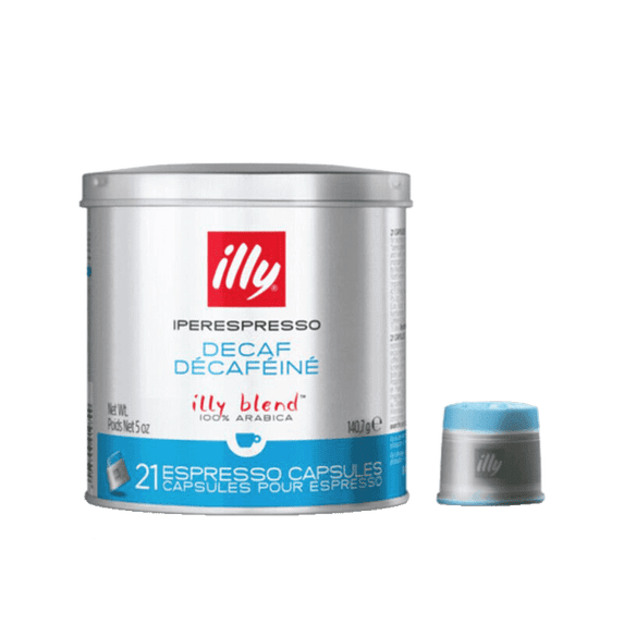 Illy iperEspresso Decaf Espresso Coffee Pods, Easy to Use, 21 Ct ...