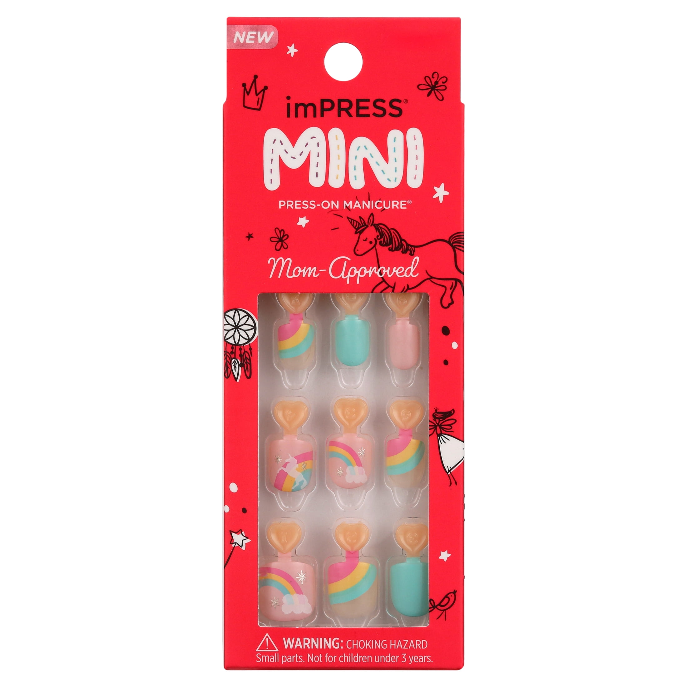 imPRESS MINI Press-on Manicure - Dreamland, Short - Walmart.com