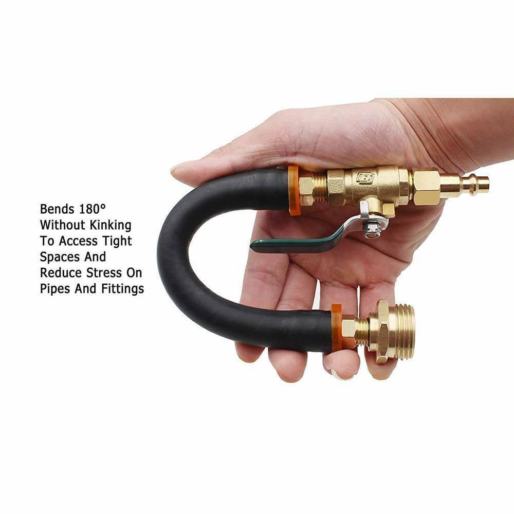 imUfer Recreational Vehicle Winterizing Kit Blow Out Adapter Air ...