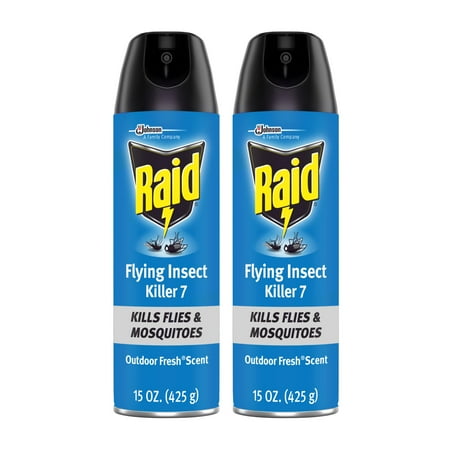 Raid Flying Insect Killer Bug Spray 7, Get Rid of Flies & Other Bugs ...