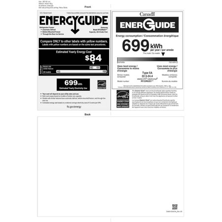 Samsung RF23R6201SR 23 Cu.Ft. Stainless Counter-Depth French Door ...