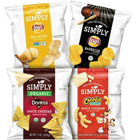 Frito-Lay Simply Snacks and Chips Variety Pack (18 Bags) – Walmart ...