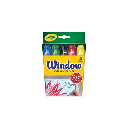 Crayola Window Crayon Set, 5-Colors – BrickSeek