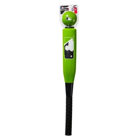 Franklin Sports MLB Oversized Foam Baseball Bat and Ball Set, Green ...